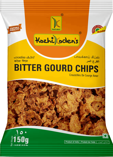 Bitter Gourd Chips 150 gm - Golden Eclipse Maldives