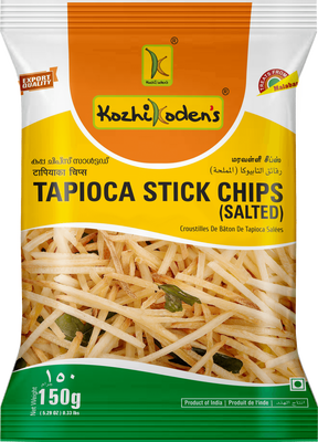Tapioca Stick Salted 150 gm - Golden Eclipse Maldives